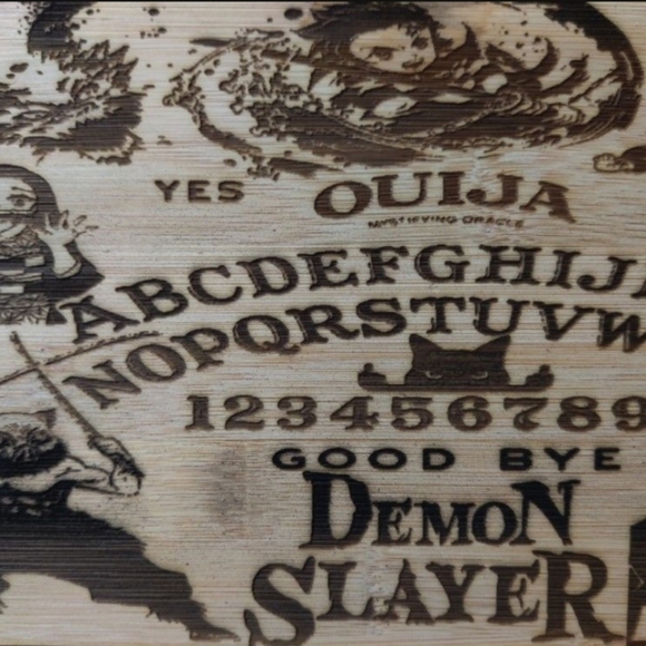 Demon Slayer | Accessories | Demon Slayer Wooden Ouija Board | Poshmark